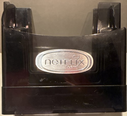 Vintage Netflix FlixRack 4 DVD Holder Organizer Movie Storage ...