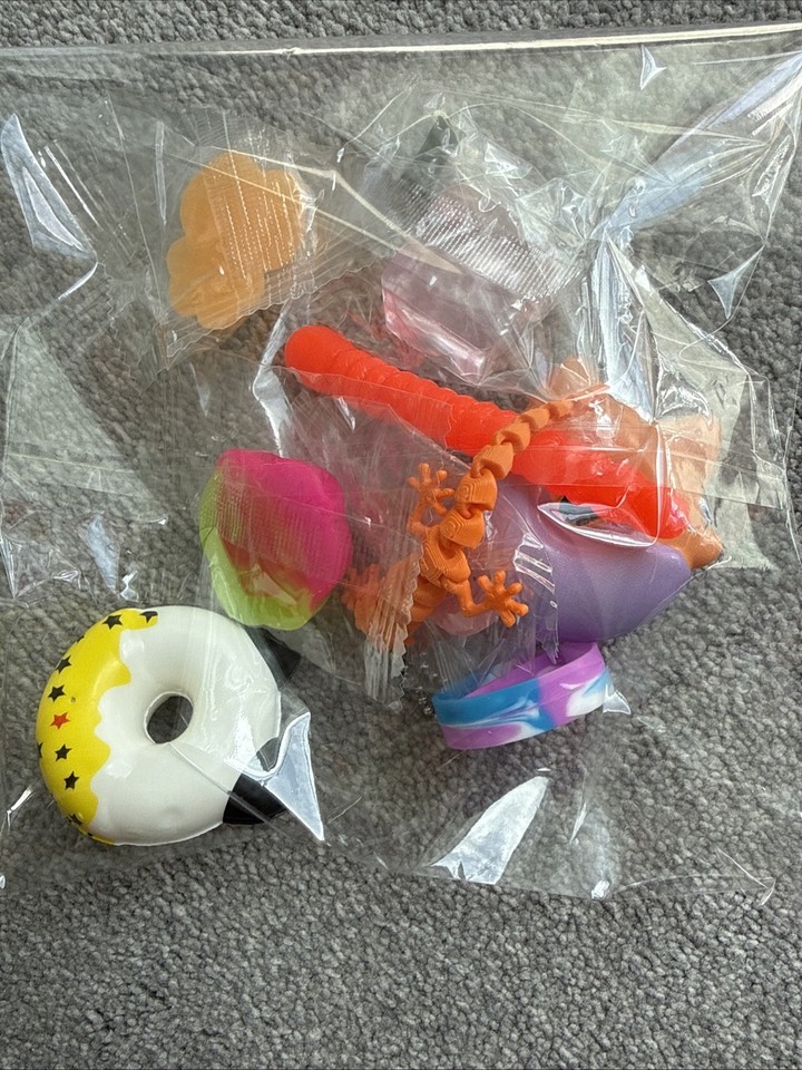 Bundle Of Squishy Fidget Toys - Stress Relief/ Sensory Toys. Kids Party ...