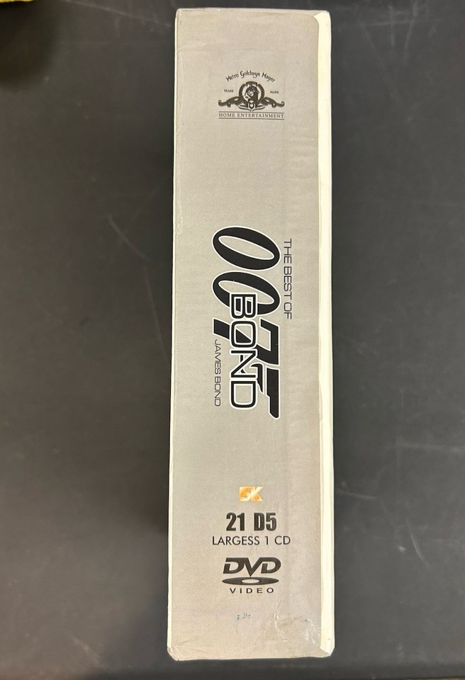 The Best of BOND 007 James Bond Ultimate Edition 21 DVD Disc Box Set ...