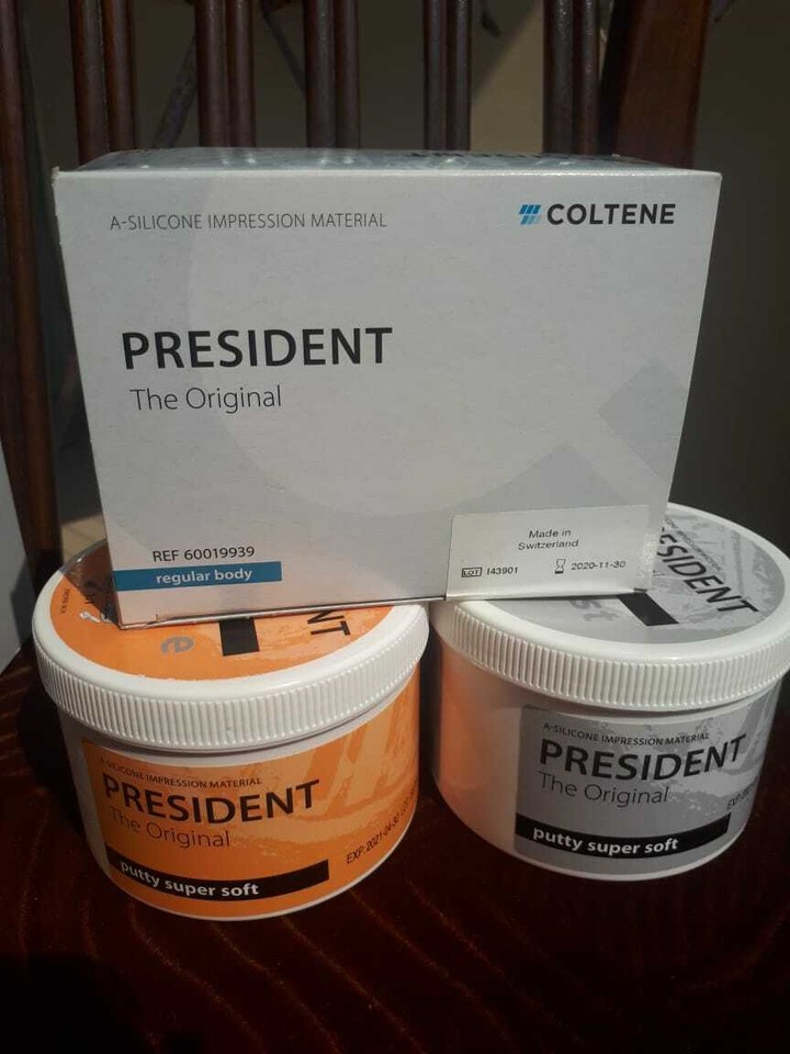 Coltene Super Soft President Original Putty Set A-Silicones Impression ...