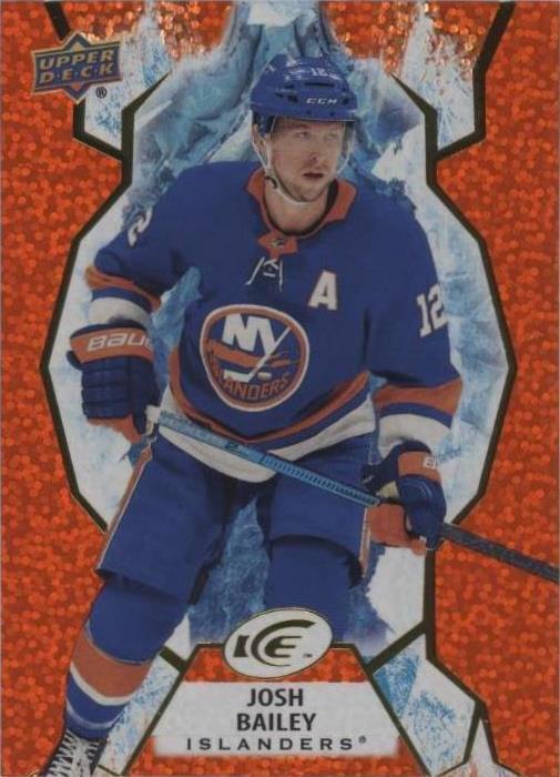 2021-22 Upper Deck Ice - Josh Bailey #15 Orange for sale online | eBay