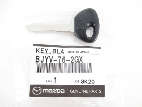 Genuine OEM Mazda BJYV-76-2GX Uncut Ignition Key 01-03 Miata 02-03 MPV ...