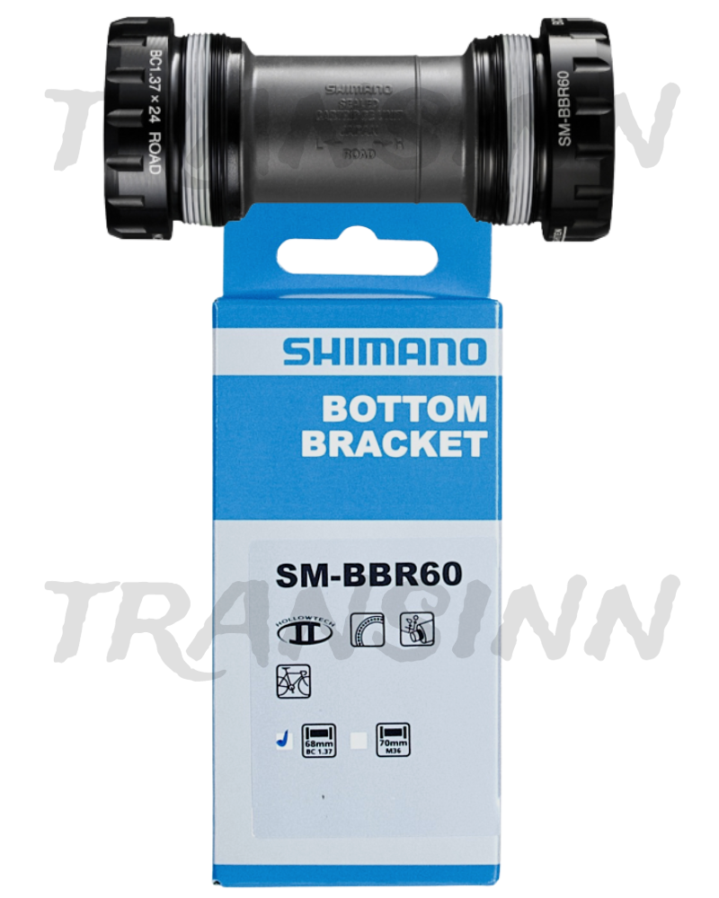 Shimano Ultegra SM-BBR60 BSA Bottom Bracket Threaded 68mm Hollowtech II ...