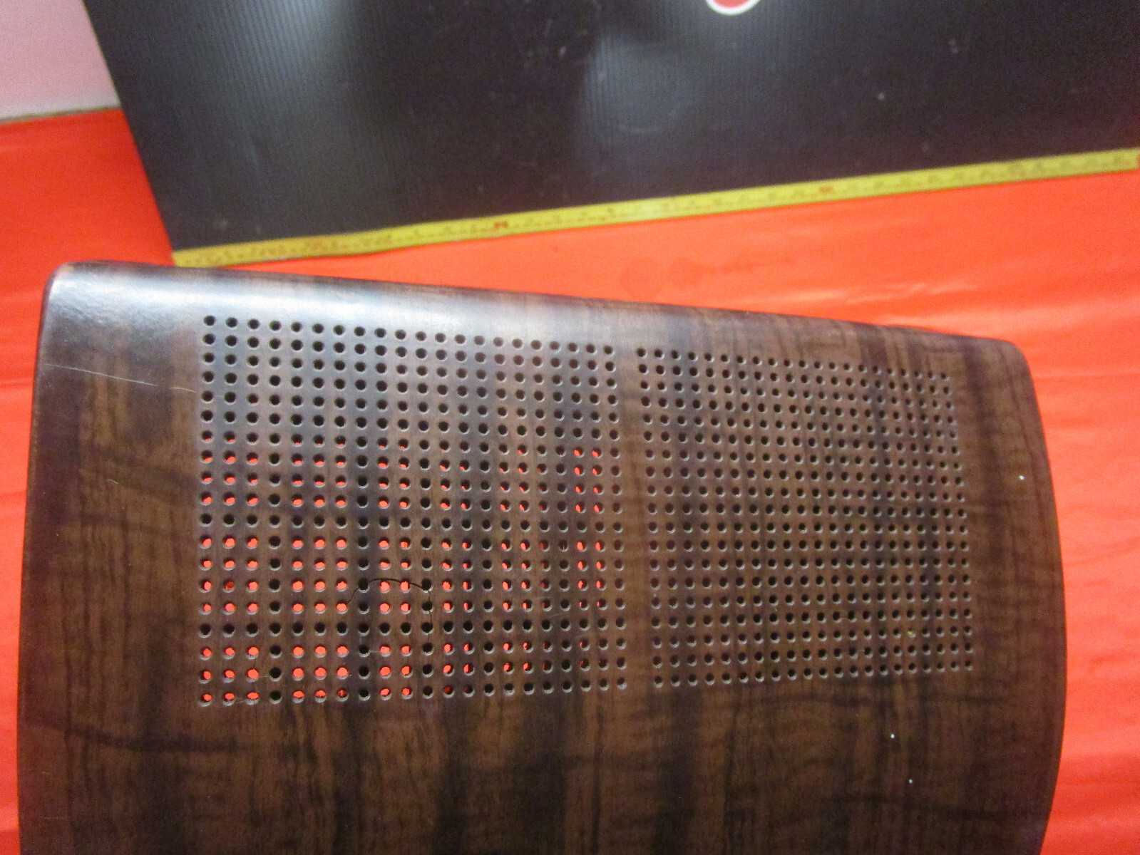 1969 AMC AMX AND JAVELIN DASH SPEAKER GRILLE WOODGRAIN WILL ALSO FIT ...