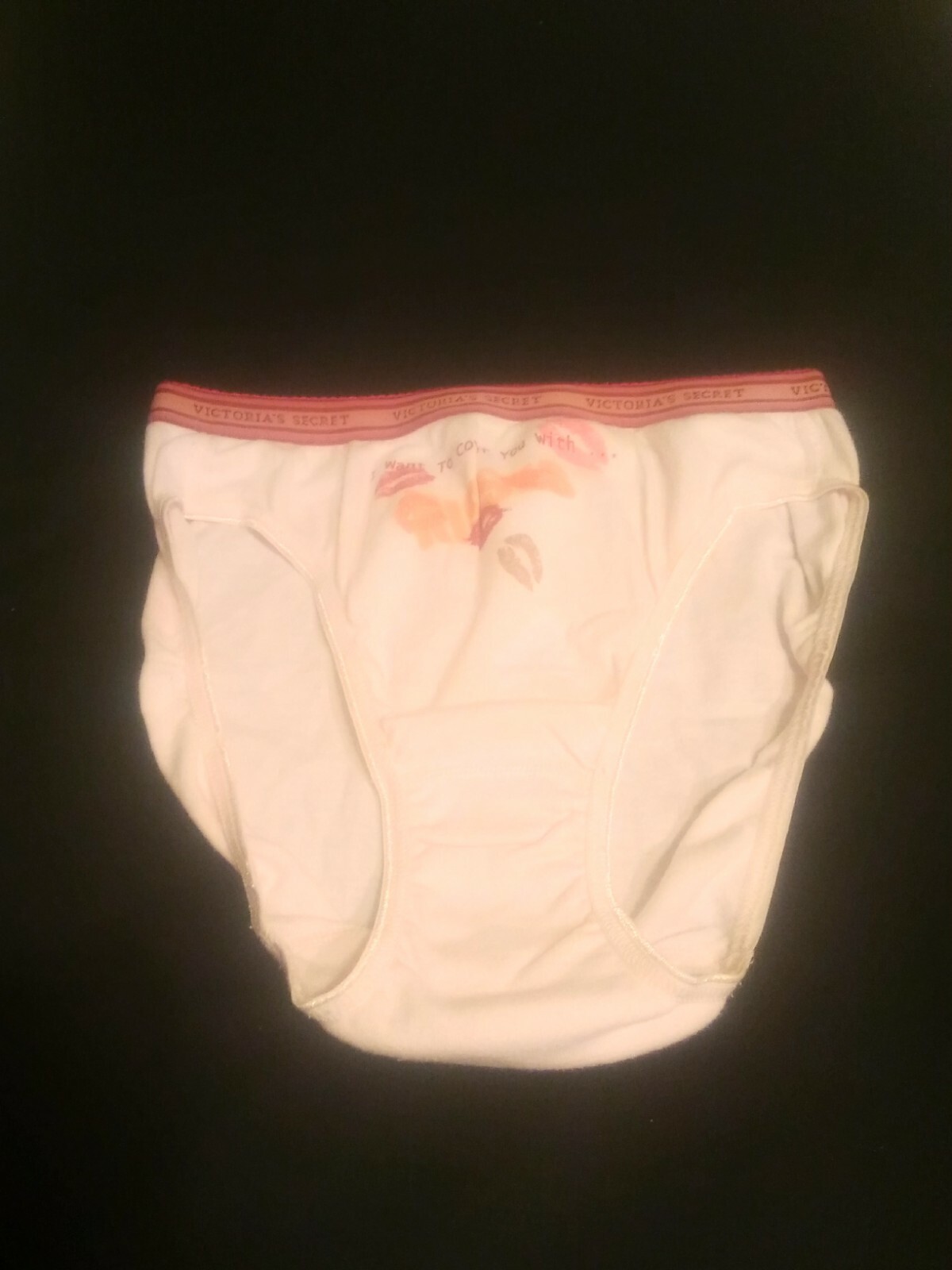 Vtg victoria's secret cotton signature panties size s… - Gem