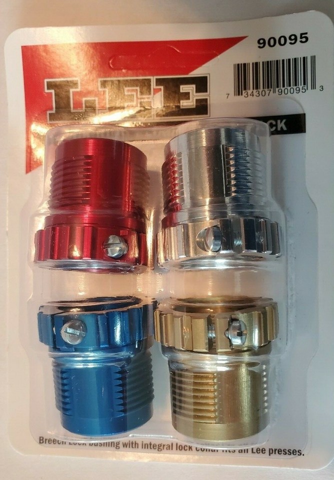 LEE 90095 4-Pack Spline Drive Breech Lock Bushing Lock-Ring Eliminator ...