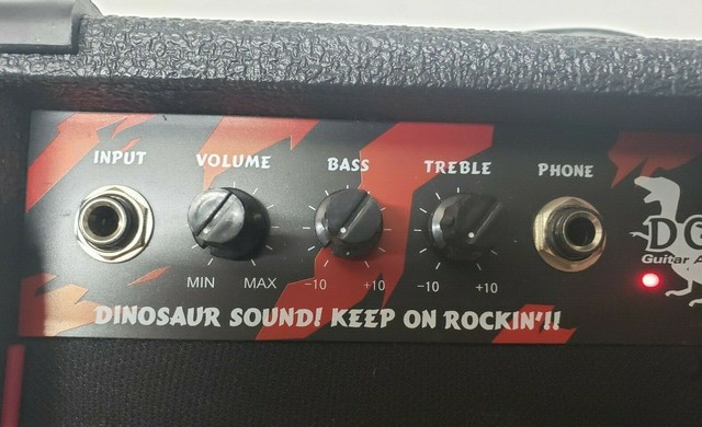 Dinosaur Dg-10 Guitar 10w Amplifier Tested Good Working for sale online ...