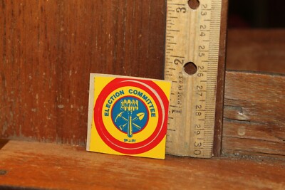 Vintage Coal Mining Decal Sticker Election Committee UMWA United Mine ...