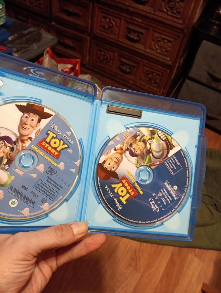 Toy Story (Blu-ray/DVD, 2010, 2-Disc Set, Special Edition DVD/Blu-ray ...