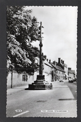 Postcard Stalbridge nr Sturminster Newton Dorset view of The Cross RP ...