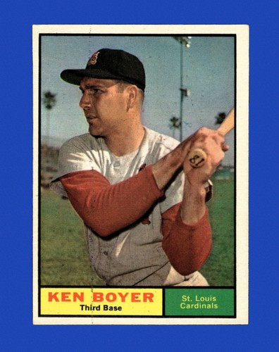1961 Topps Set-Break #375 Ken Boyer EX-EXMINT *GMCARDS* | eBay