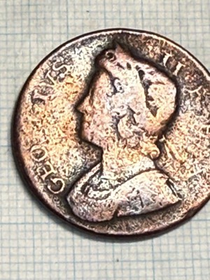 1700s British Antique Coins George Ii 1730-60 Throne | eBay