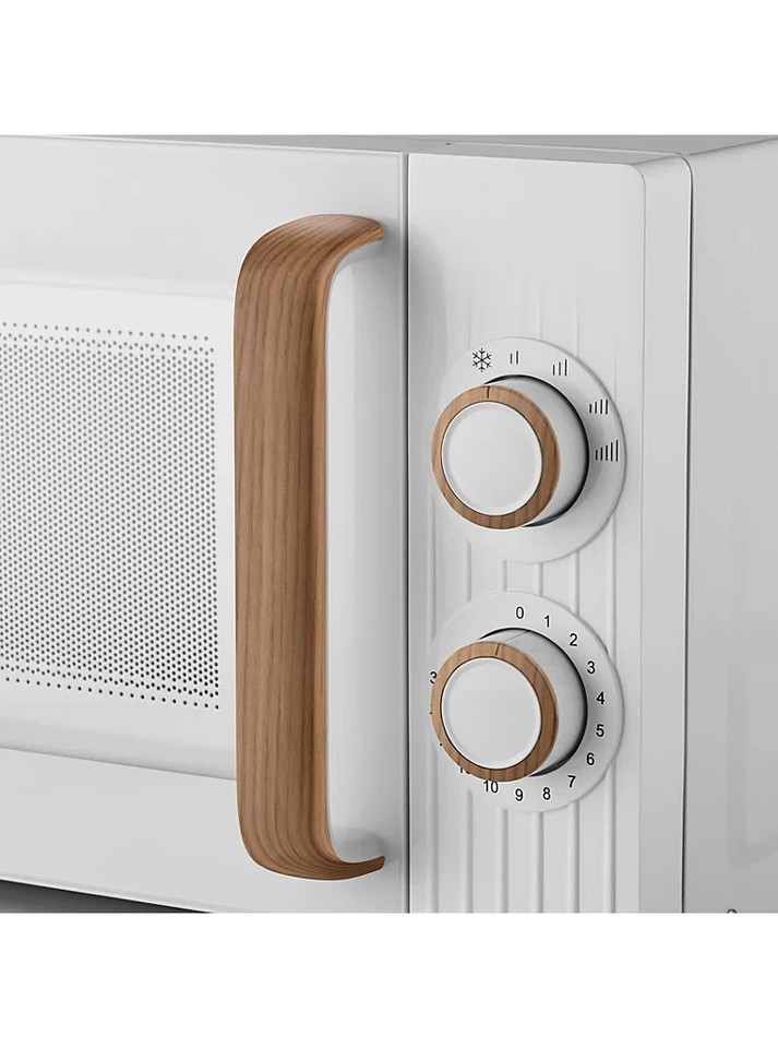 White Scandi Manual Microwave GMM201WW-21 H26.2 x W45.2 x D35cm | eBay UK