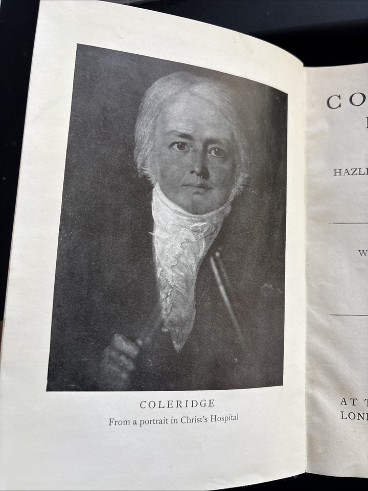 Coleridge Poetry And Prose 1945 Hb Good Poems Verse Samuel Taylor ...