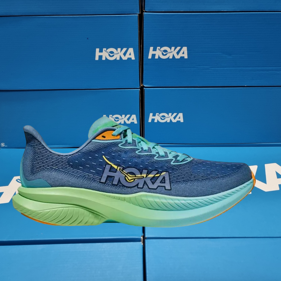 NEW Hoka One One 1147833/DDW MACH 6 WIDE (2E) DUSK/SHADOW Men's Running ...