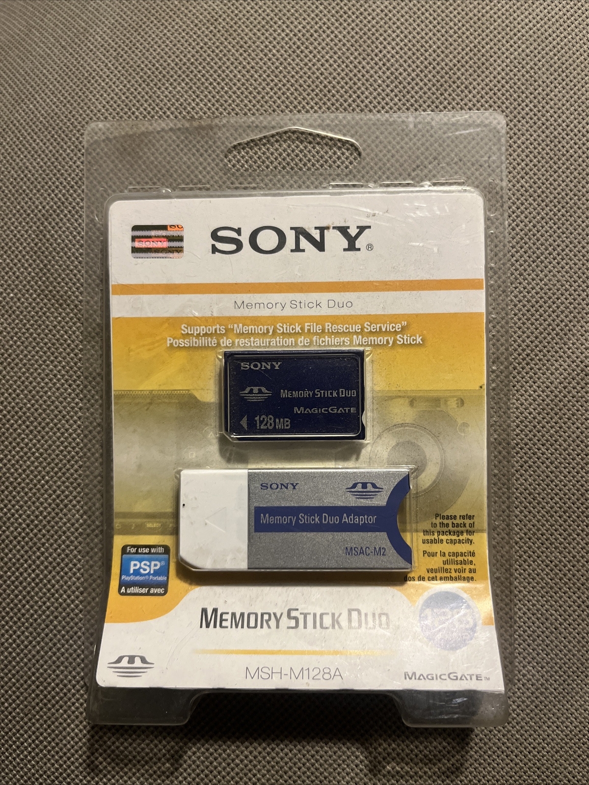 Sony 128MB Memory Stick Duo Card - MSH-M128A for sale online | eBay