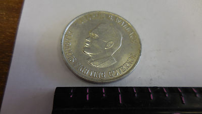 1964 GEORGE WALLACE GOLD COLORED ALUMINUM PICTURE CAMPAIGN COIN | eBay