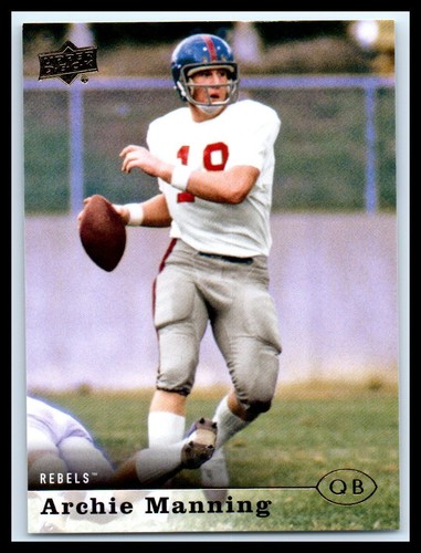 2013 Upper Deck #30 Archie Manning MT-NRMT Football Card | eBay