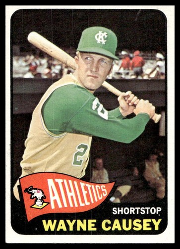 1965 Topps #425 Wayne Causey Kansas City Athletics NR-MINT | eBay