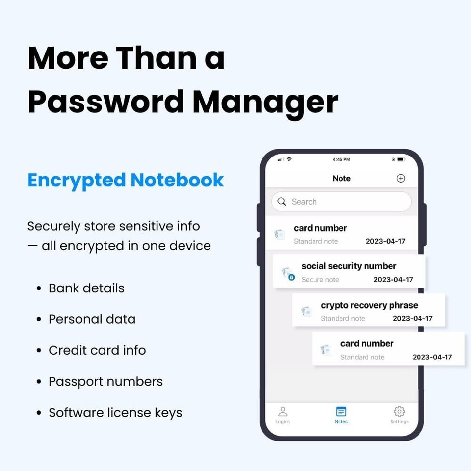 Portable Solid-State Offline Password Manager with Auto-Fill for Safe ...
