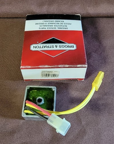 Genuine Briggs & Stratton 397809 Voltage Regulator | eBay