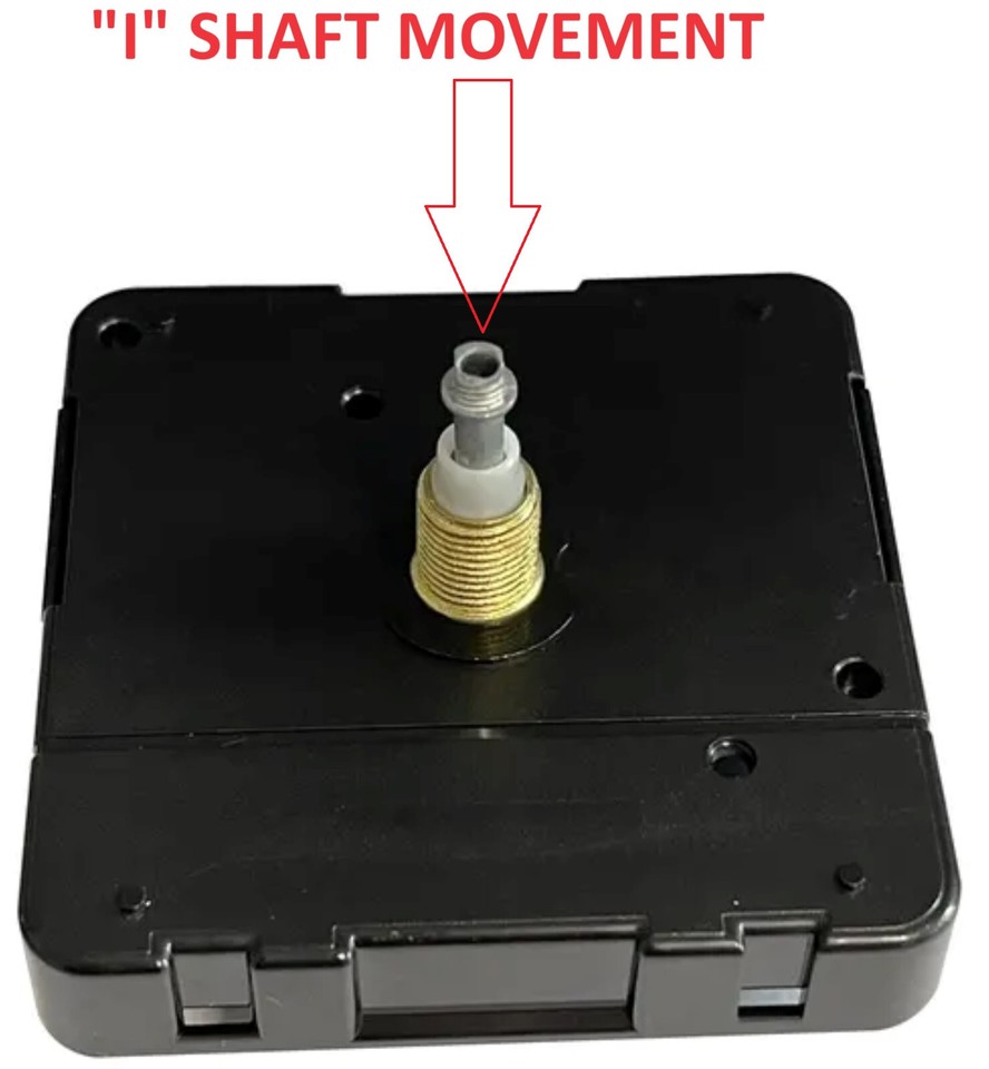 High Torque Quartz Clock Hands 17-3/4" Large Black Tapered Hands #3H ...