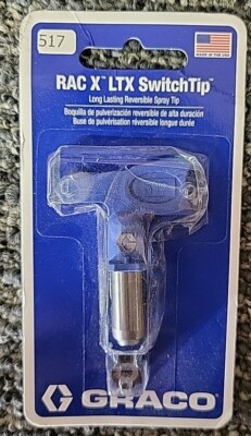 Graco RAC X LTX 517 SwitchTip Long Lasting Reversible Spray Tip XLT517 ...