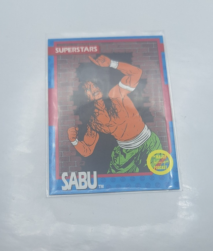 2025 Sabu Major Wrestling Figure Podcast Trading Card ECW | eBay