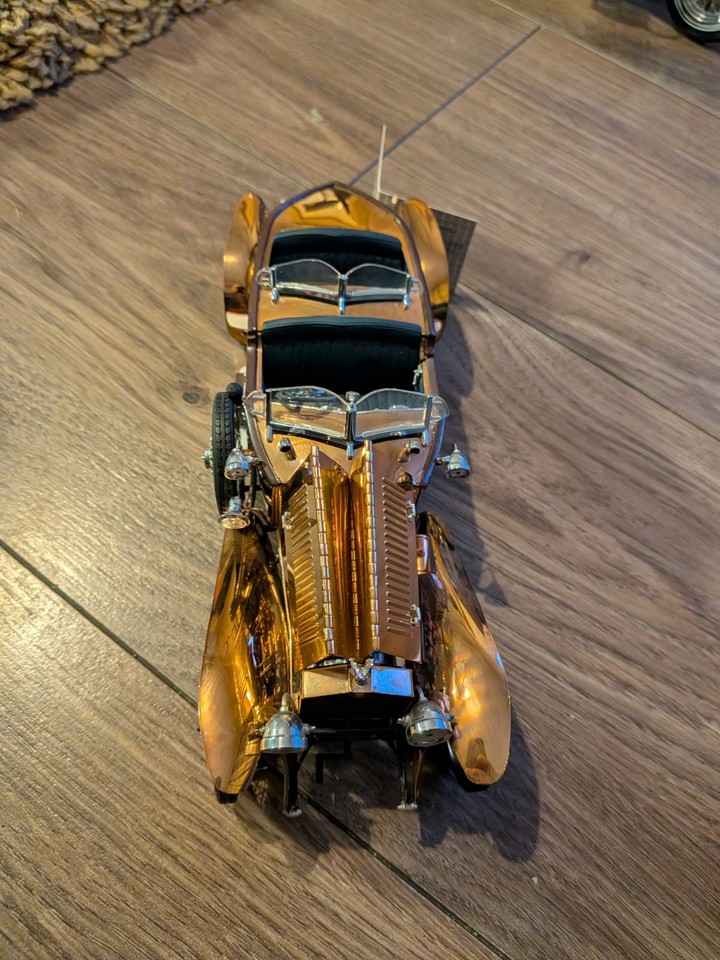 Franklin Mint 1:24 1921 Rolls-Royce Silver Ghost - Rare Copper Body ...