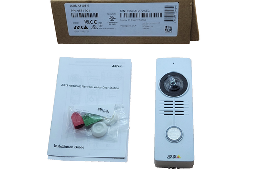 Axis A8105-E Network Video Door Station Open Box | eBay