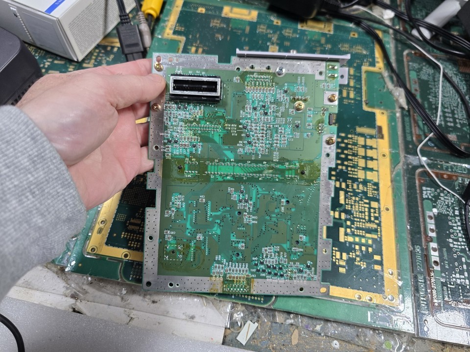 SNES SNS-001 Exact DEFECTIVE DONOR SHVC-CPU-01 MB #4-No Sound Box/Cart ...