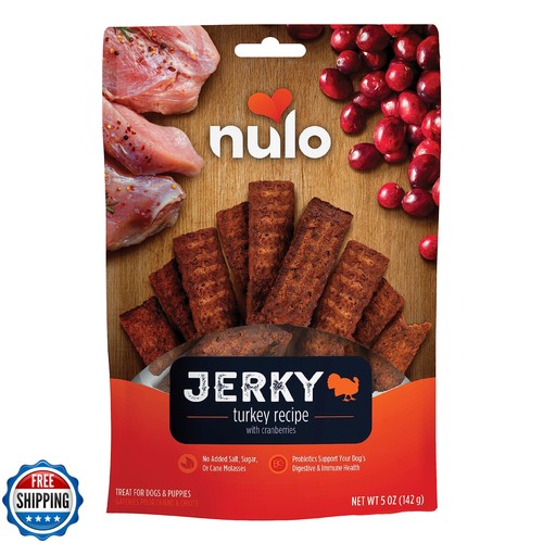 Nulo Premium Jerky Strips Dog Treats, Grain-Free High Protein Jerky ...