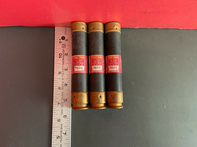 BUSSMANN FUSETRON FRS-R-35- 35AMP, 600V, CLASS RK5 FUSES- LOT OF 3 | eBay