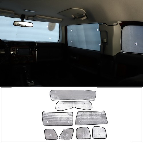 For Toyota FJ Cruiser 2007-2021 Full Window Sunshade UV Protection ...
