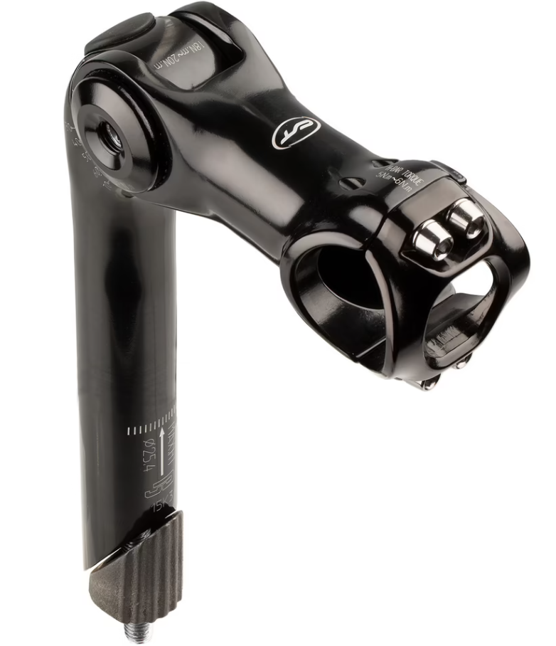 Contec Tarantula Stem Shaft Stem Black 75 mm 25.4 Adjustable 180 mm Quill | eBay