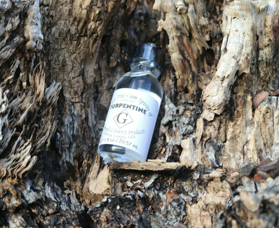 Diamond G Forest 100% Pure Gum Spirits of Turpentine (Organic) 1oz ...