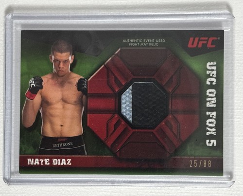 2013 Topps UFC Knockout - Premium Pieces Relics #PPR-NDI Nate Diaz /88 ...