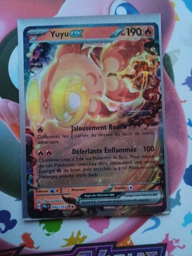 Yuyu EX - EV2:Évolutions à Paldea - 040/193 - Carte Pokémon Française ...