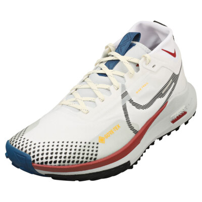 Nike React Pegasus Rail 4 Gore-tex Mens Fashion Sneakers in White Black ...
