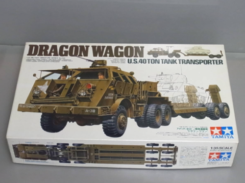 [Unassembled] TAMIYA 1/35 Dragon Wagon U.S. 40Ton Tank Transporter ...