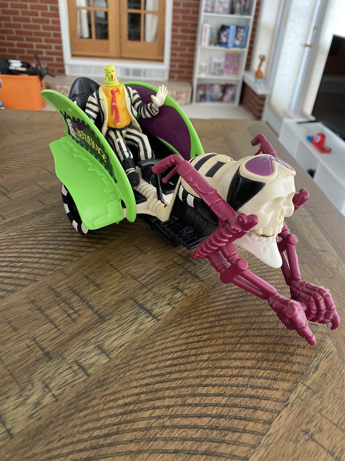 Vintage 1990 Beetlejuice Phantom Flyer Motorcycle + Action Figure | eBay
