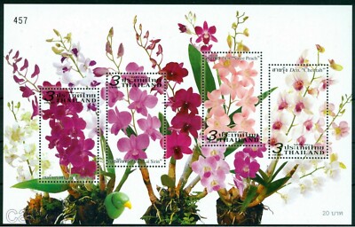 2011 Dendrobium orchids, cherluk red, Lai Sirin, suree peach, Thailand ...