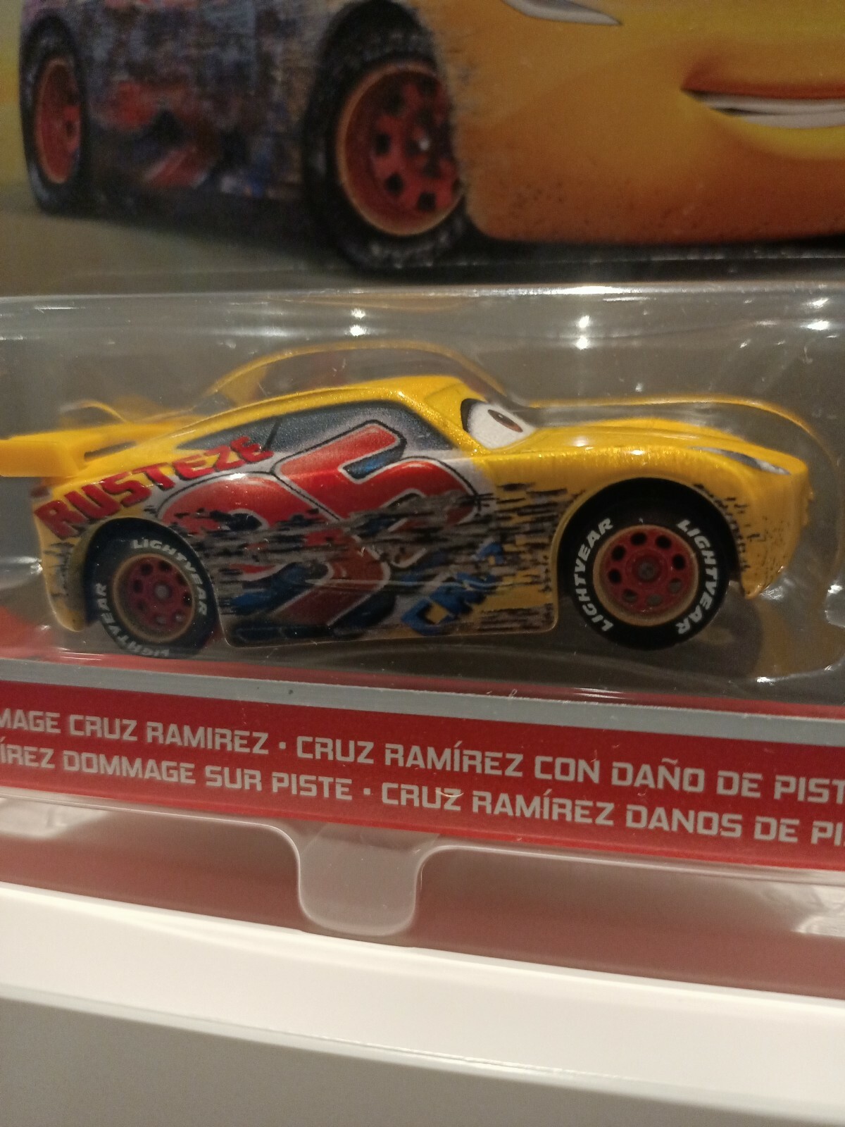Disney Pixar Cars - Track Damage Cruz Ramirez Mattel Official Diecast ...