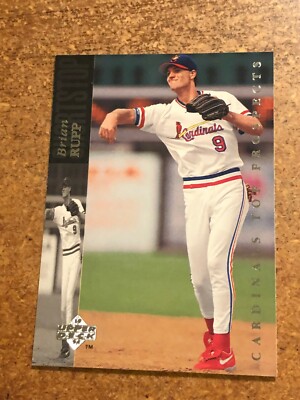 1994 Upper Deck Minors Top Prospects Baseball # 184 Brian Rupp RC | eBay