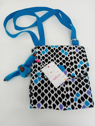 KIPLING Rayanne Crossbody Bag Women's Floral Leopard Blue - B43 ...