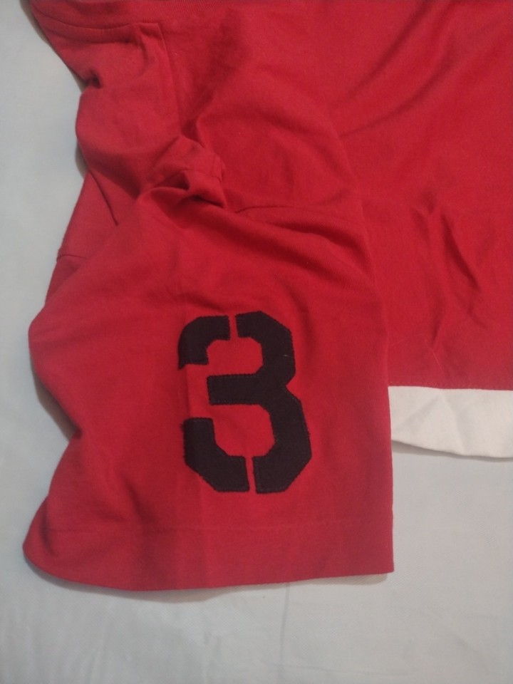 Polo Ralph Lauren_ Canada-18 _Tee Shirt _ Size Large_ Red w/ White Pony ...