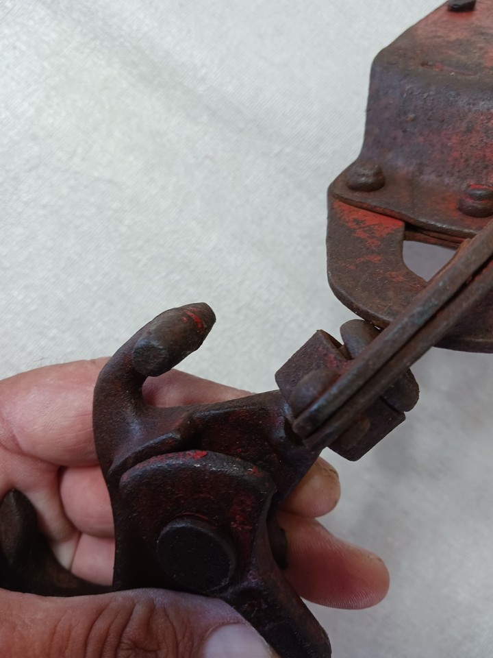 VTG Durbin Durco Fence Stretcher Rope Double Pulley Block & Tackle St ...