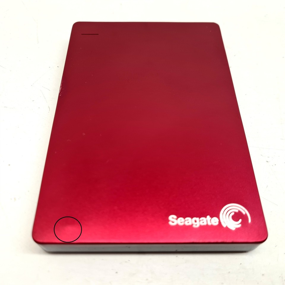 Seagate Backup Plus Slim 1TB 5400RPM USB 3.0 Red/Black Portable Hard ...