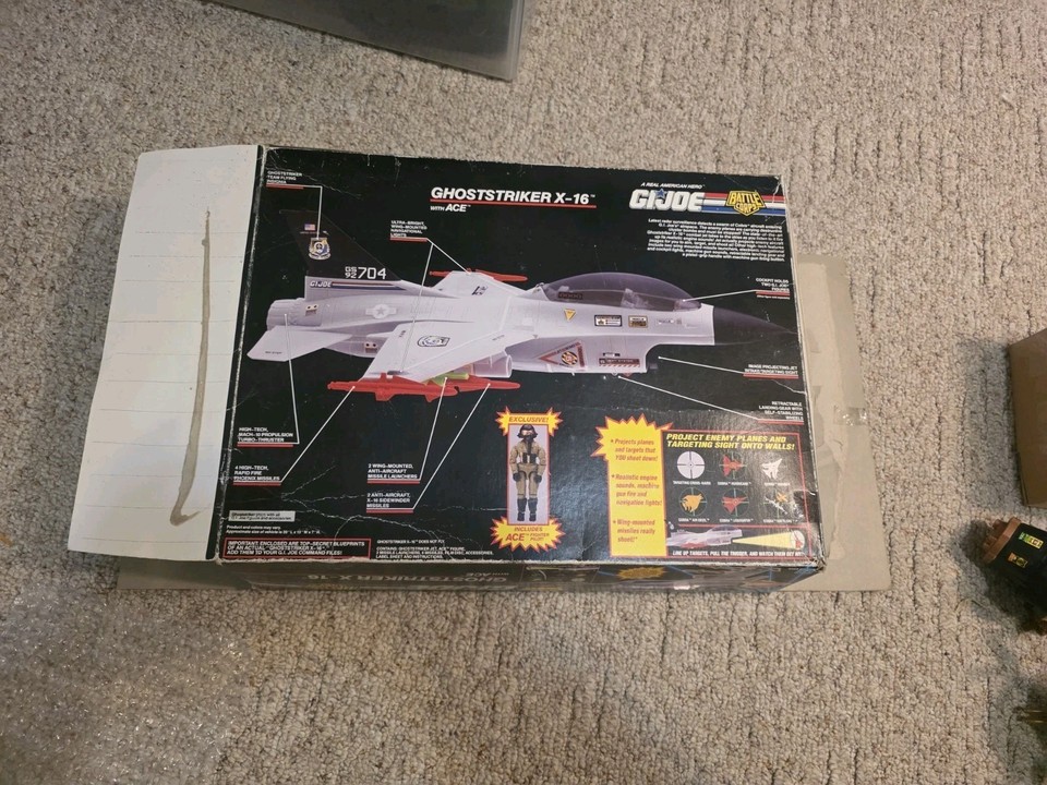 Vintage GI Joe 1993 Ghoststriker X-16 BOX ONLY READ | eBay