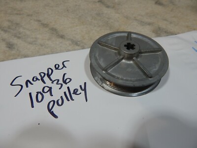 Snapper Self Propelled Mower Drive Pulley 10936 7010936YP Serpentine | eBay
